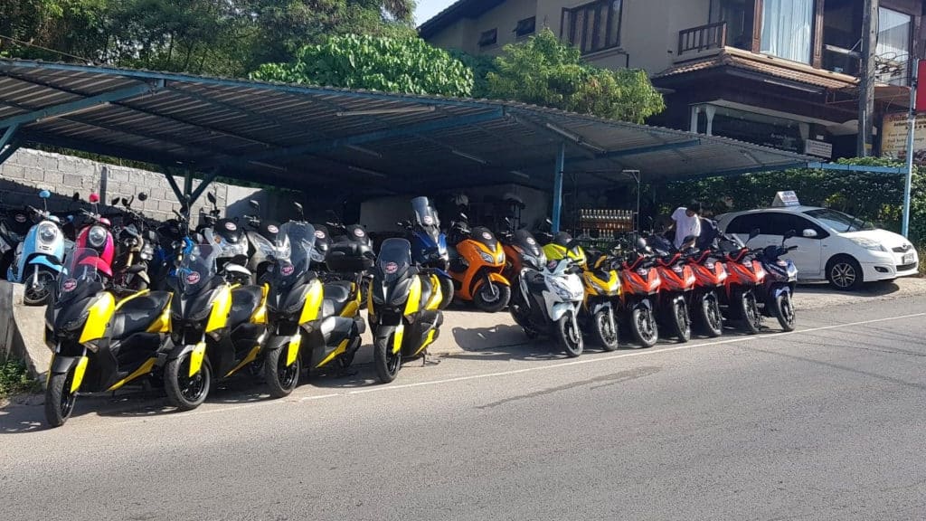Top 5 Bike Rentals in Koh Samui