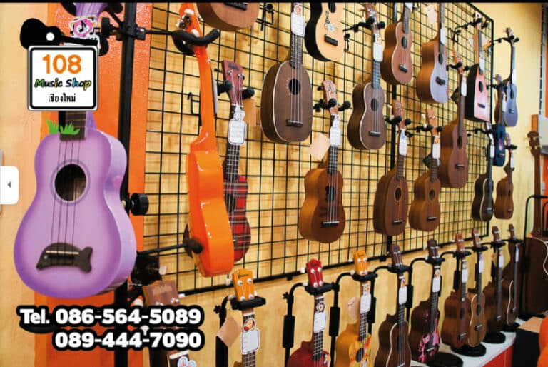 Where to Find Best Music Instruments in Chiang Mai